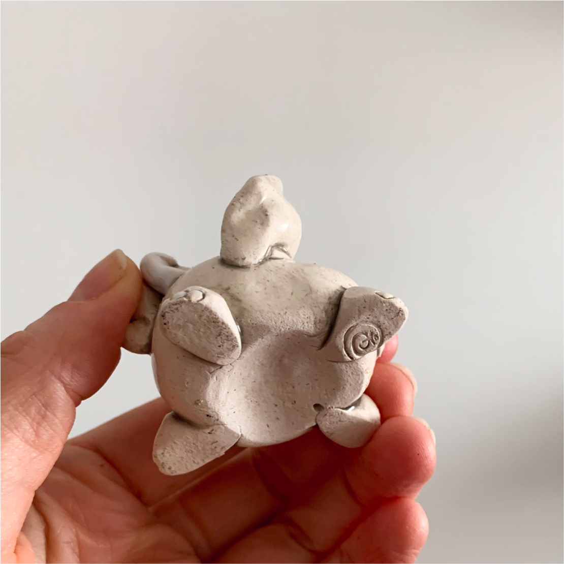 Small Ceramic Elephant - Handmade pottery | Tyrson Ceramics